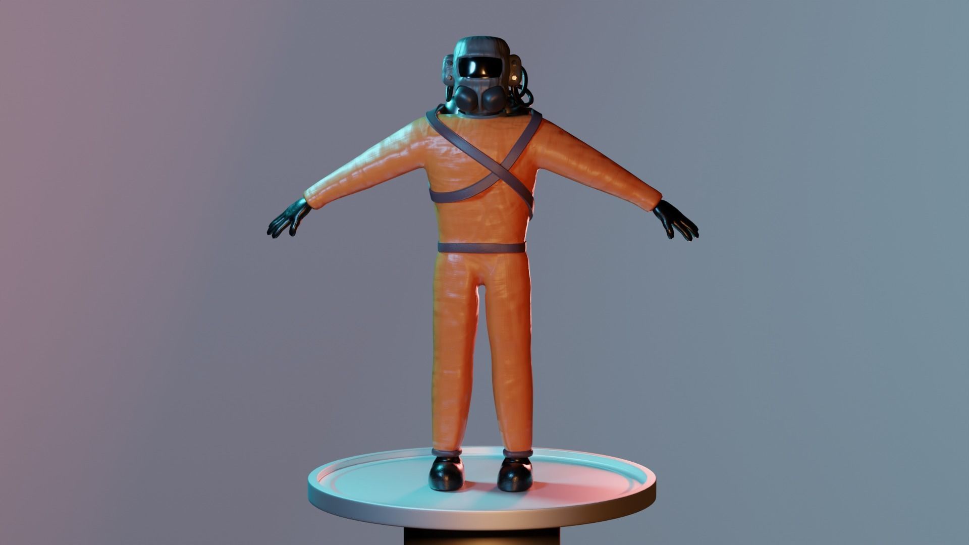 Lethal Company Scavenger - HD Edition 3D model rigged | CGTrader