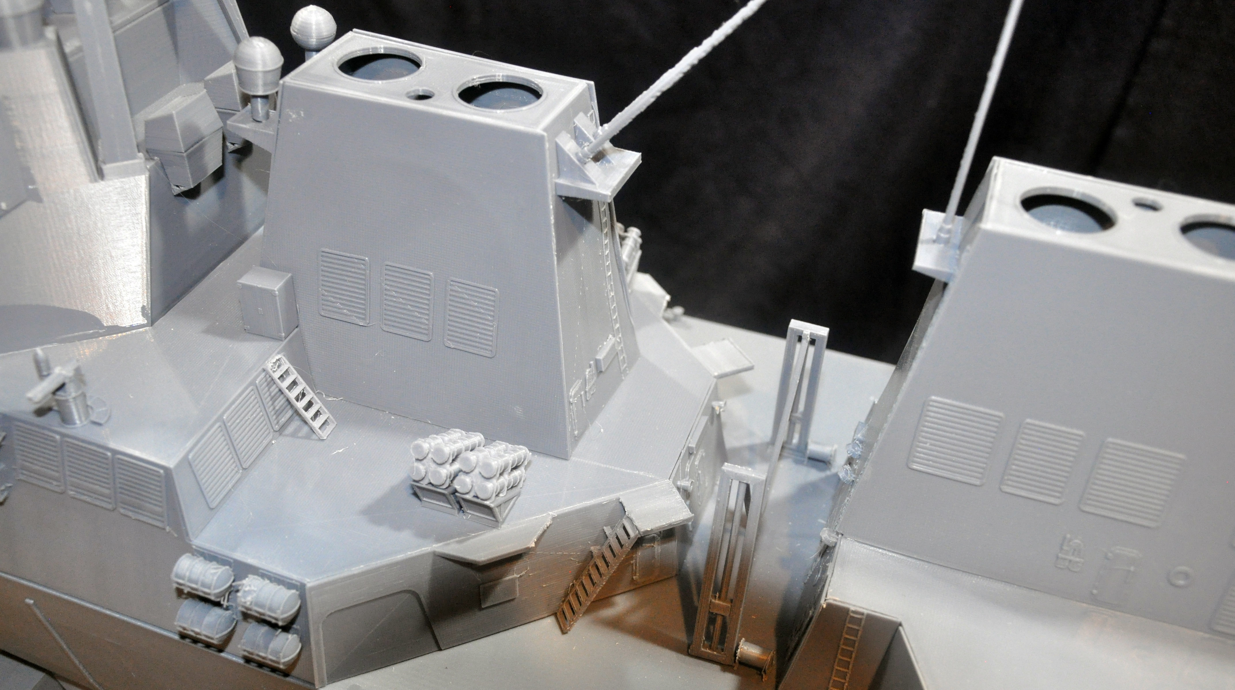 1 96 Arleigh Burke DDG RC Model Ship 3D model 3D printable | CGTrader