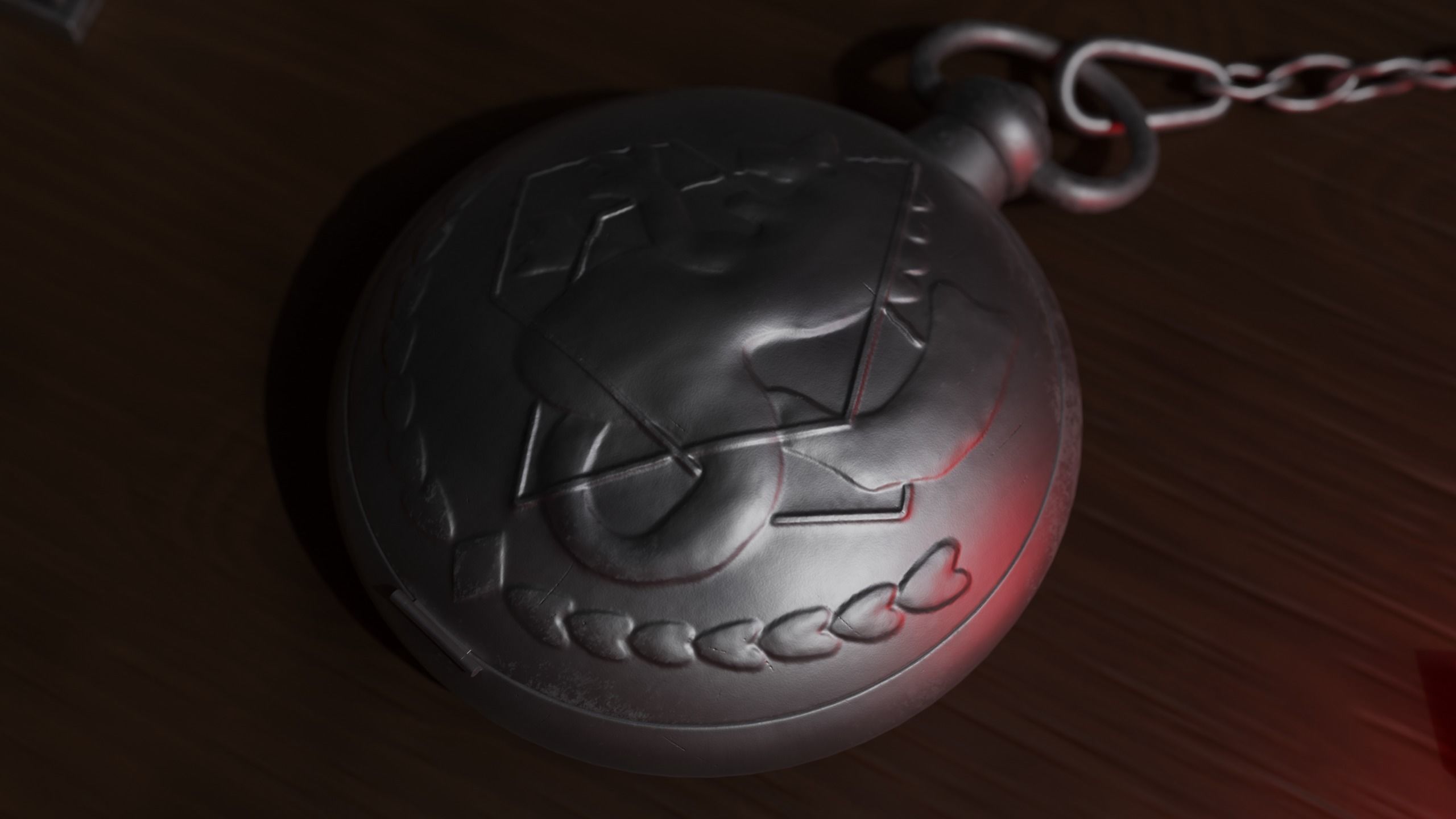 3D model Pocket Watch from Fullmetal Alchemist VR / AR / low-poly ...