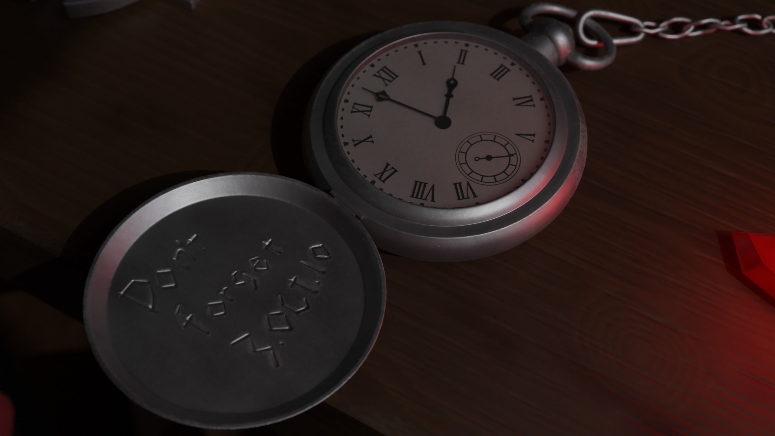 3D model Pocket Watch from Fullmetal Alchemist VR / AR / low-poly ...