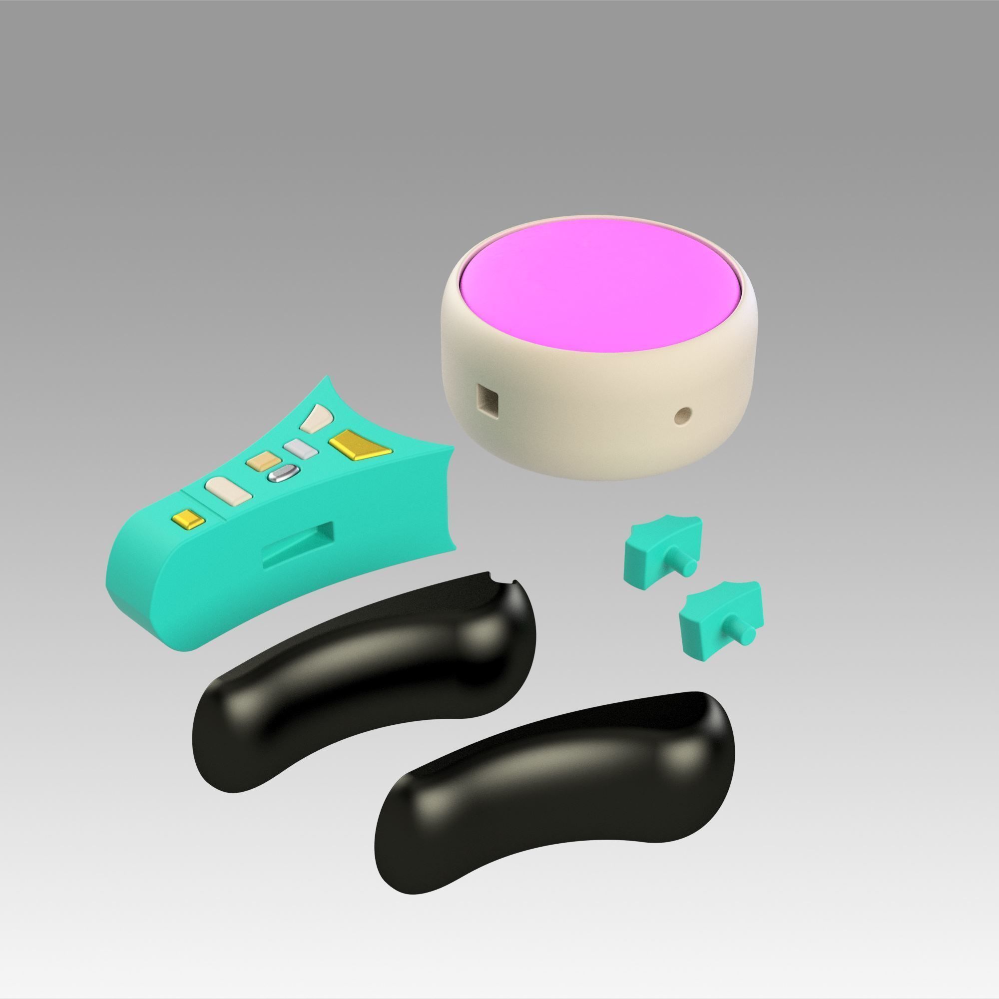 Star Trek Enterprise Vulcan hand scanner props 3D model 3D printable ...