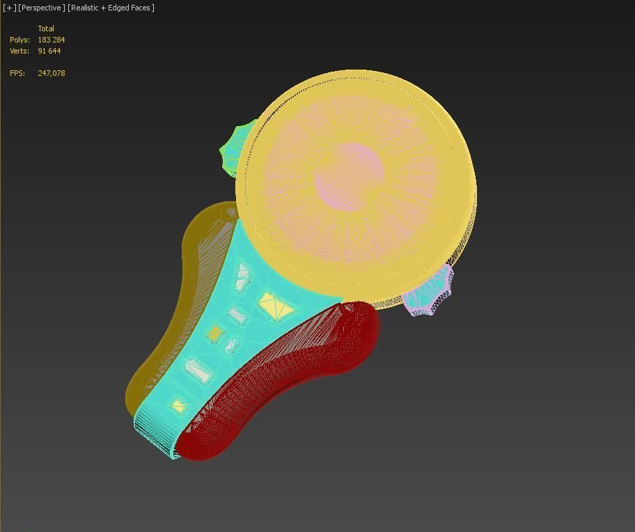 Star Trek Enterprise Vulcan hand scanner props 3D model 3D printable ...