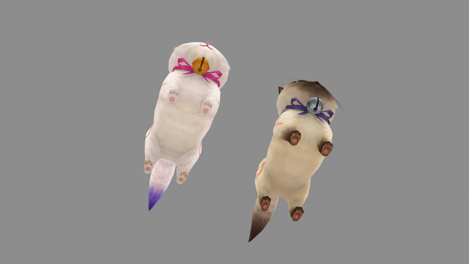 3D model Cartoon fat cat mount VR / AR / low-poly | CGTrader