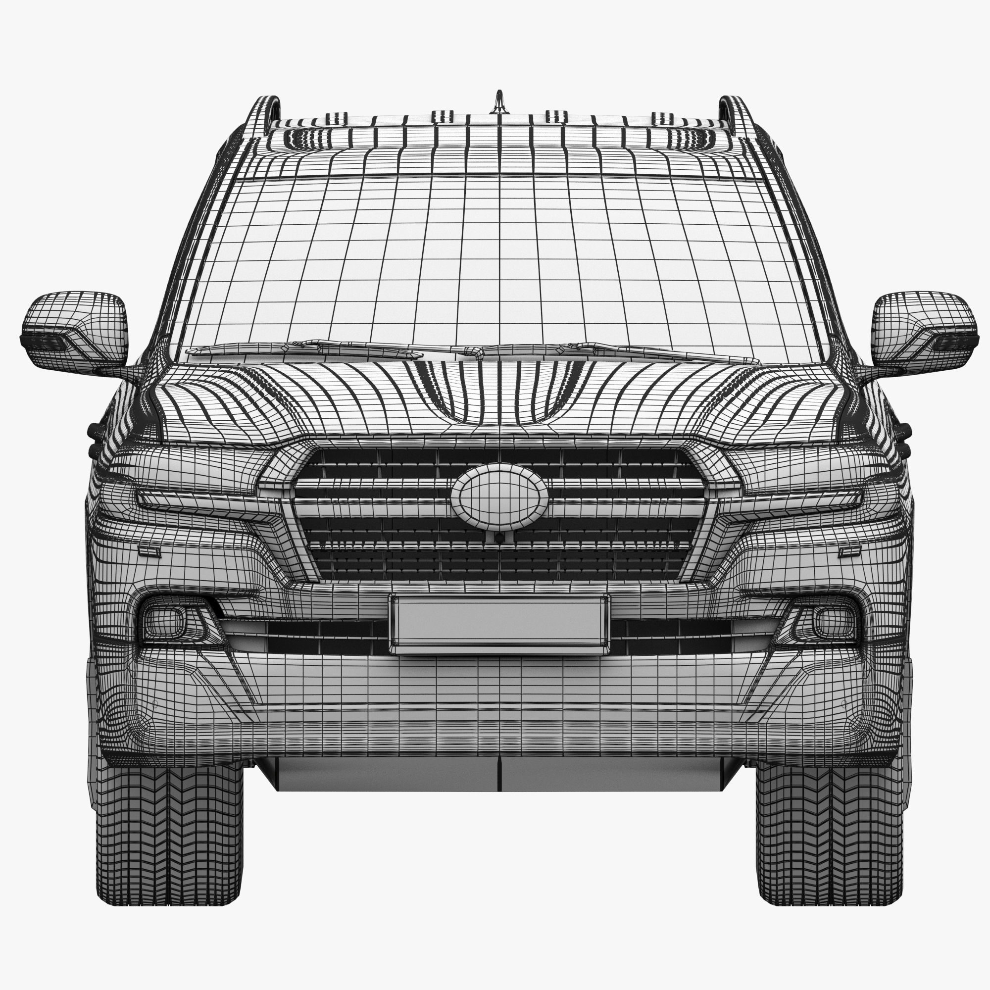 Toyota Land Cruiser 200 Executive Lounge 2021 3D model | CGTrader