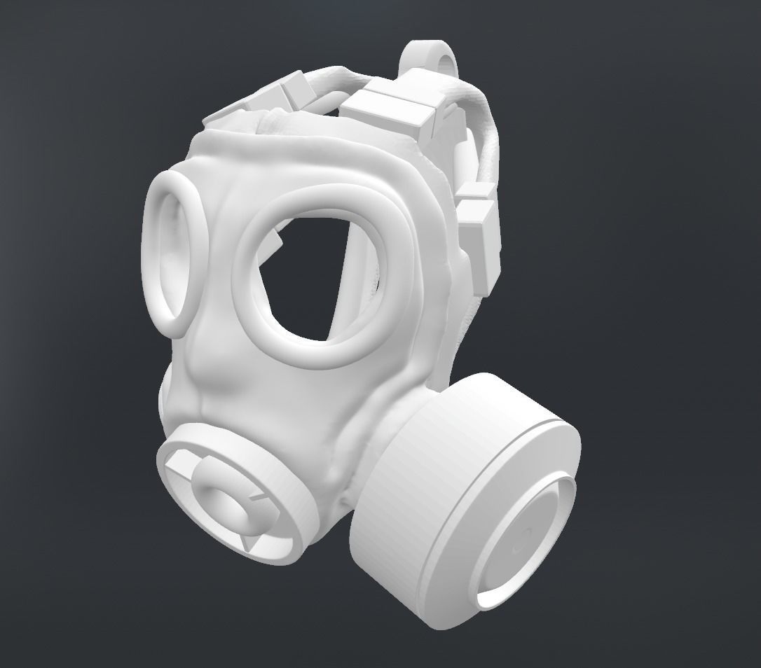 GAS MASK KEYCHAIN FROM CALL OF DUTY WARZONE 3D model 3D printable ...