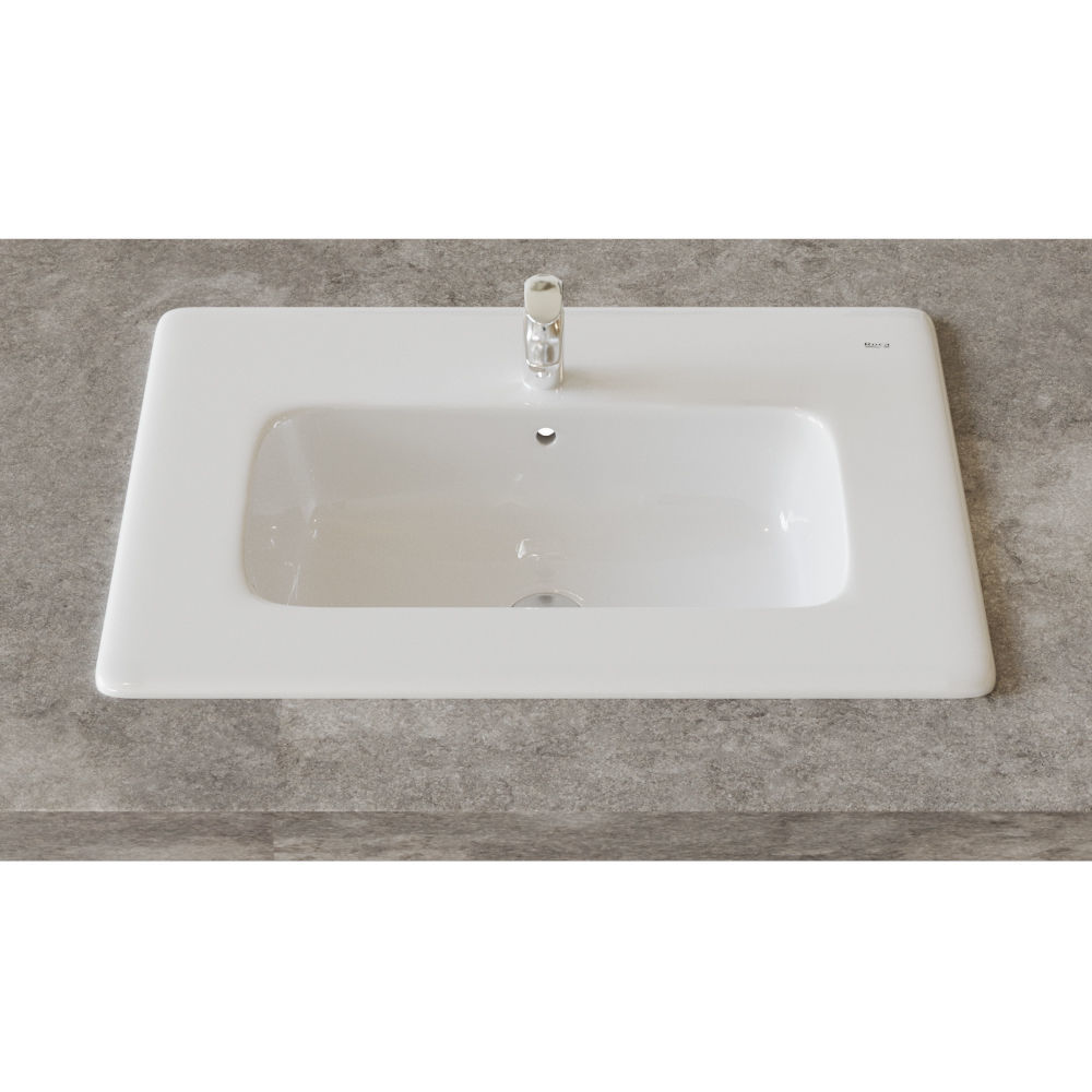 Roca Victoria-n Unik Sink 60x46 Cm Furniture 3279 3D model | CGTrader