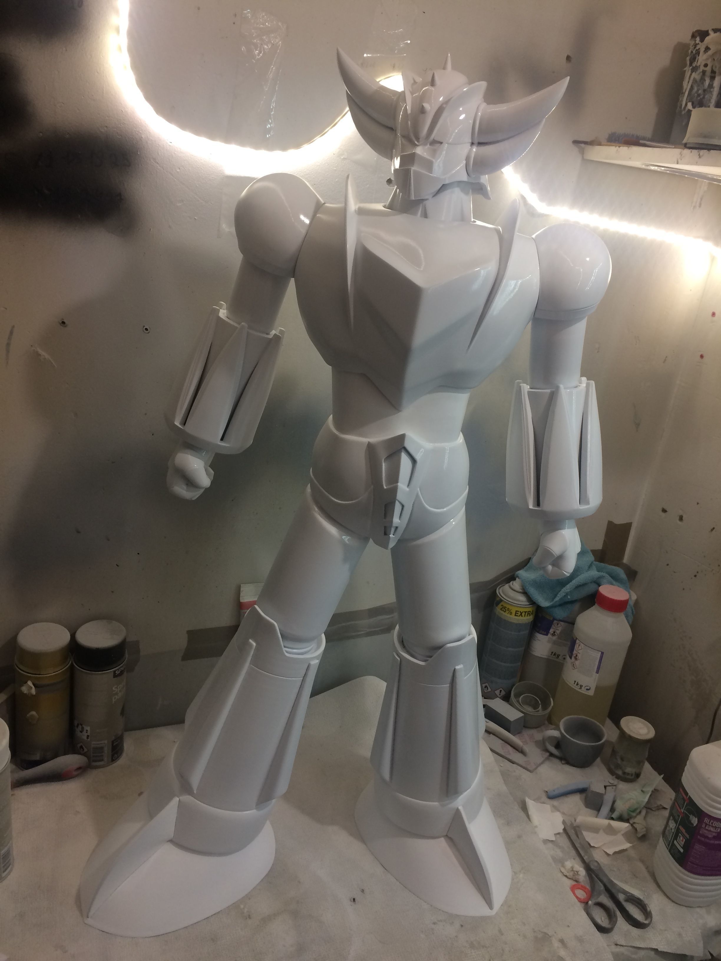 grendizer goldorak stl print-high poly model 3D model 3D printable ...