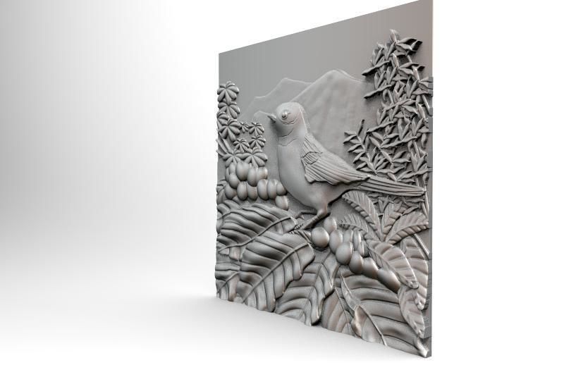 Bird CNC 3D model 3D printable | CGTrader