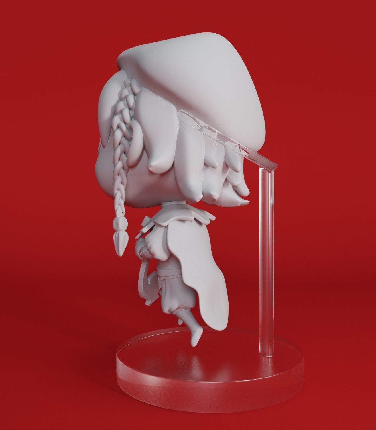 Venti Genshin Impact free 3D model 3D printable | CGTrader