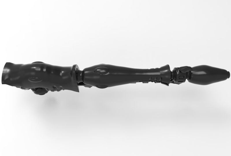 Evil Space Elf - Disintegrator Cannon 3D model 3D printable | CGTrader