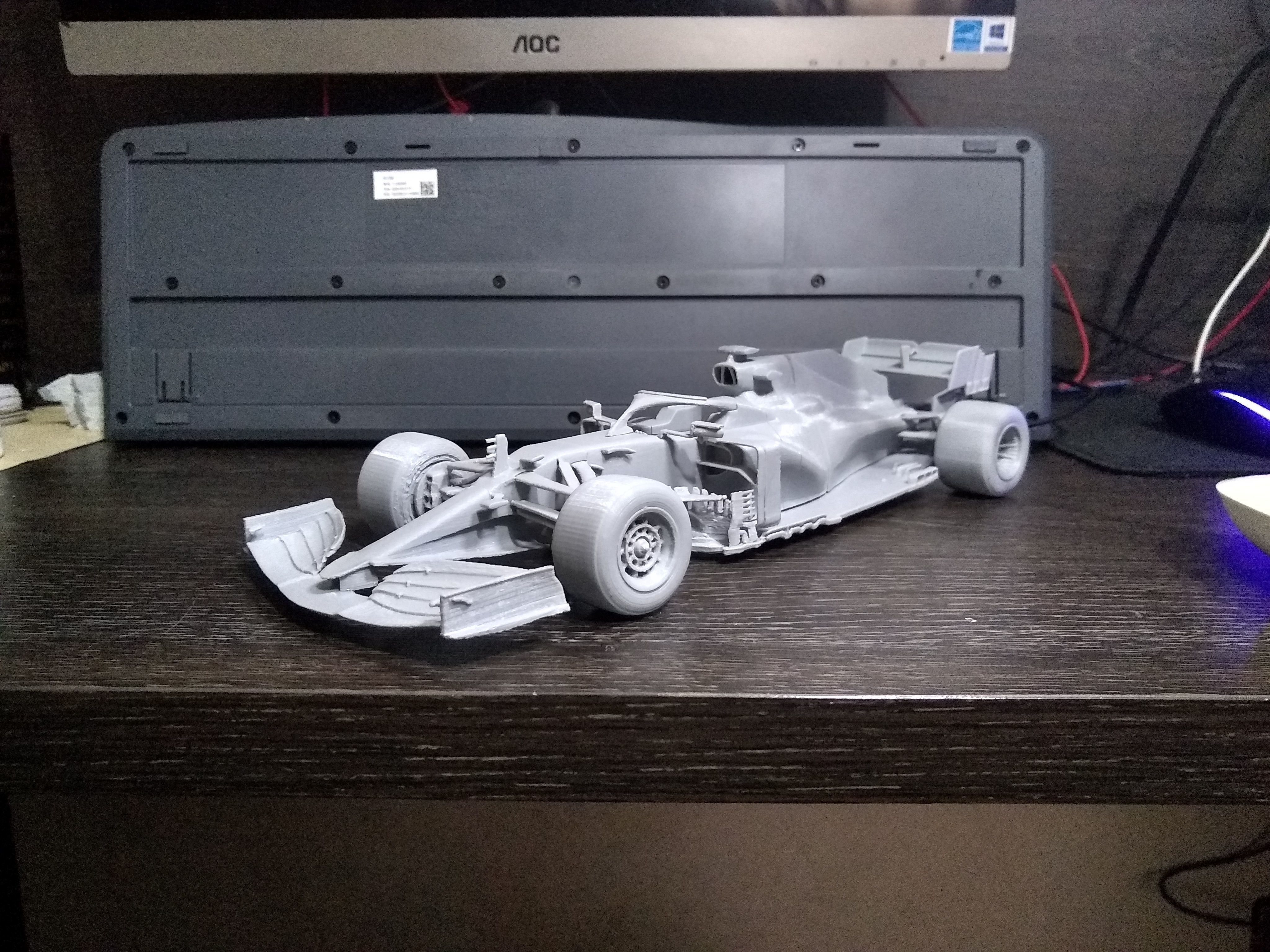 3D PRINTABLE MERCEDES 2021 F1 CAR 3D model 3D printable | CGTrader