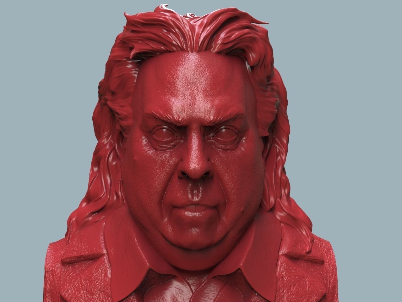 Peter Pettigrew - Wormtail bust 3D model 3D printable | CGTrader