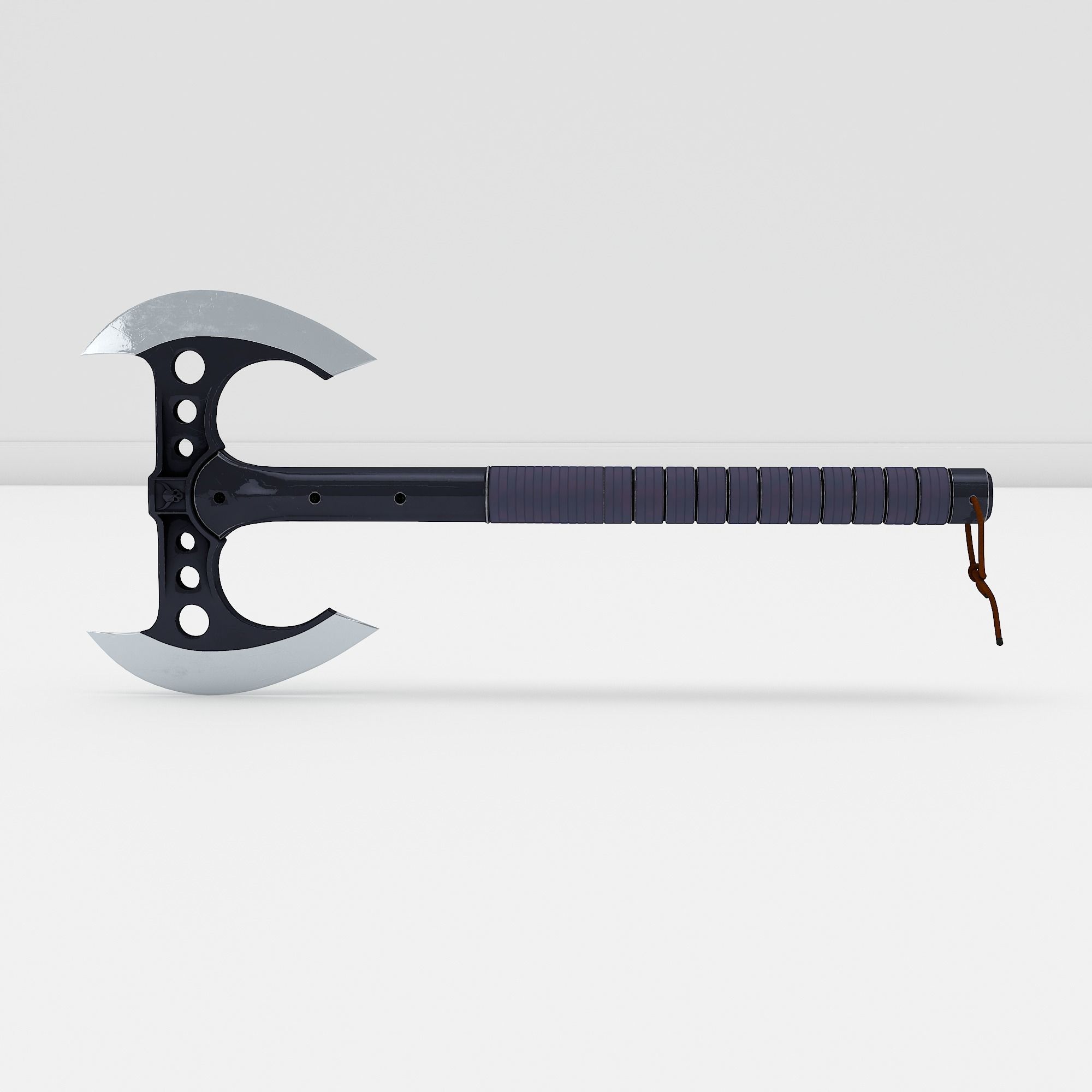 M48 Double Blade Axe 3D model | CGTrader