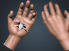 Deidara hand from Naruto anime 3D model | CGTrader