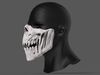 ZOMBIE MASK 3D model 3D printable | CGTrader