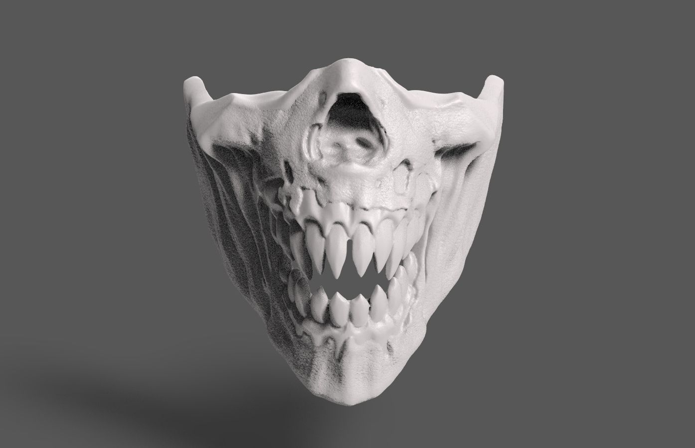 ZOMBIE MASK 3D model 3D printable | CGTrader