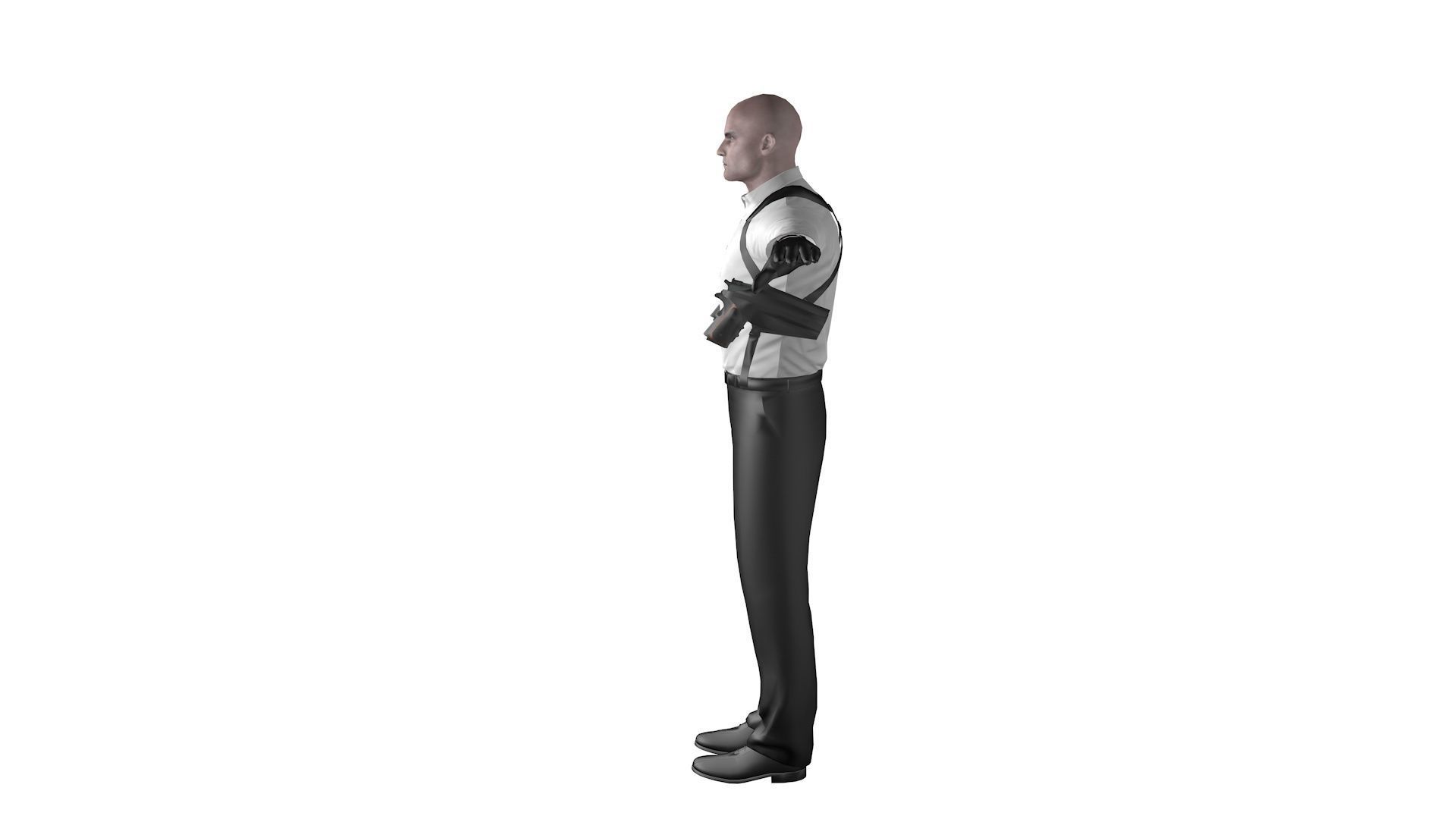 3D model Hitman agent 47 VR / AR / low-poly | CGTrader