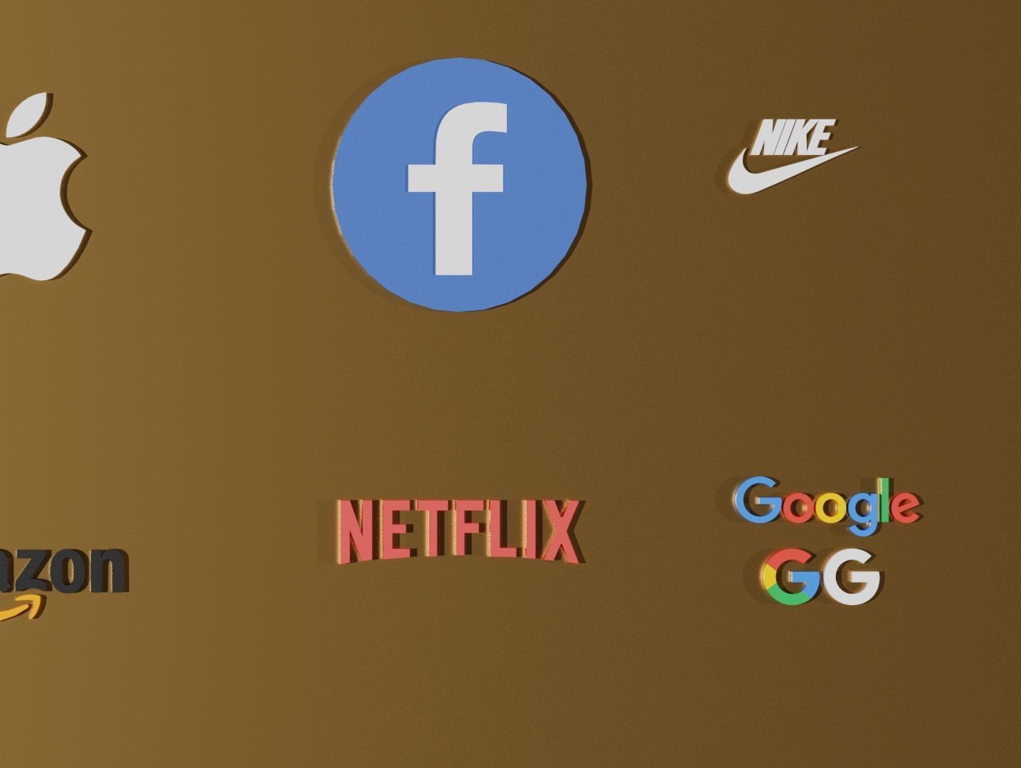 Logos free 3D model | CGTrader