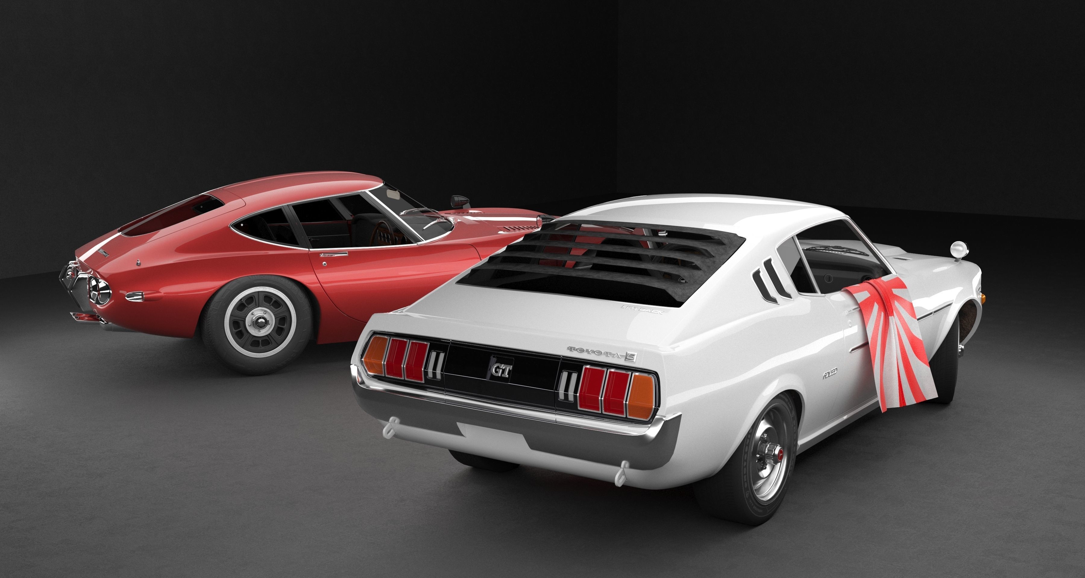 toyota pack 3D model | CGTrader