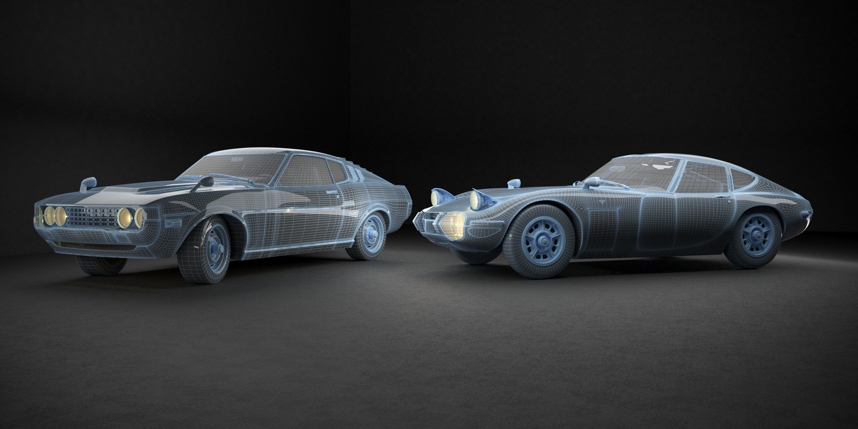 toyota pack 3D model | CGTrader