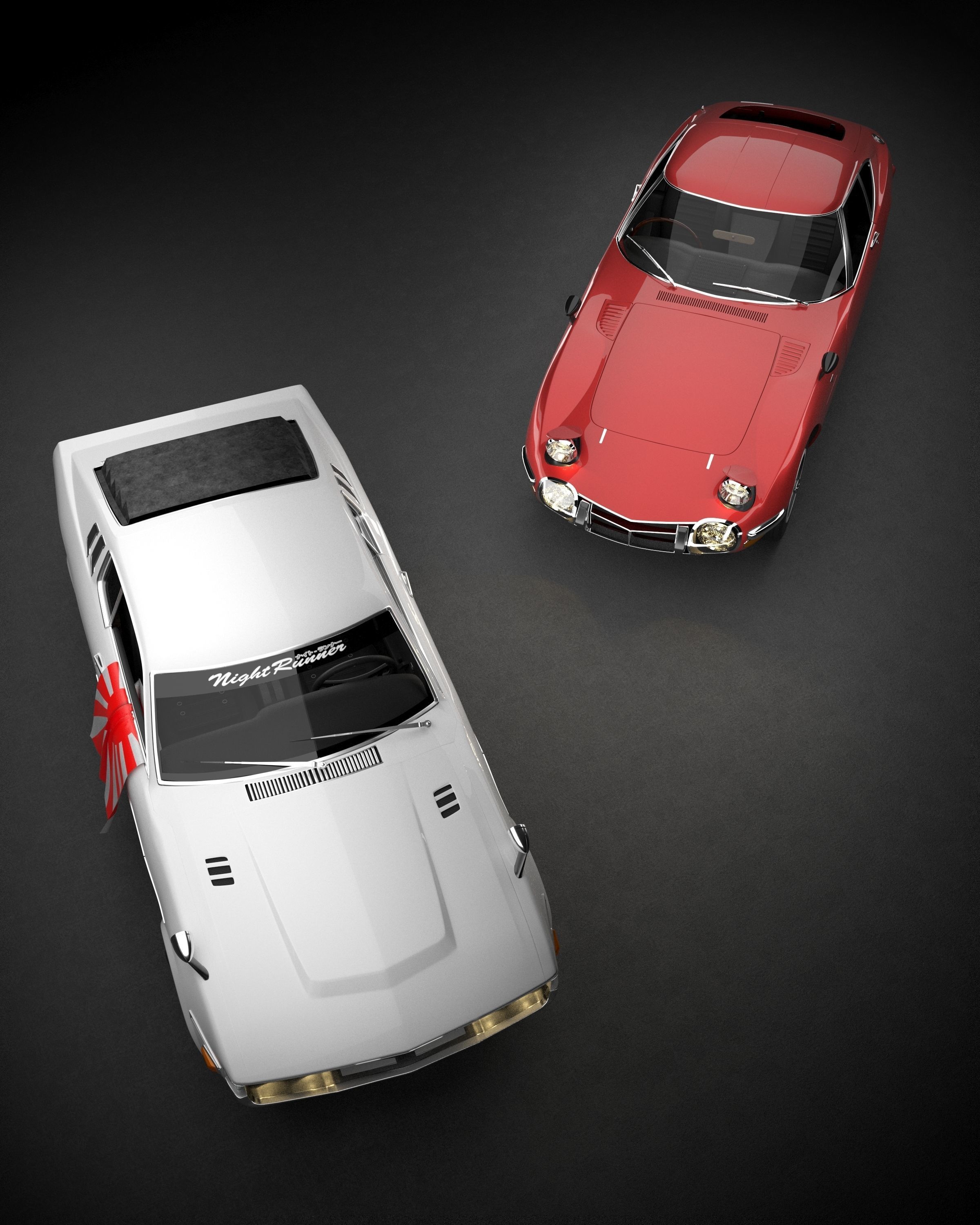 toyota pack 3D model | CGTrader