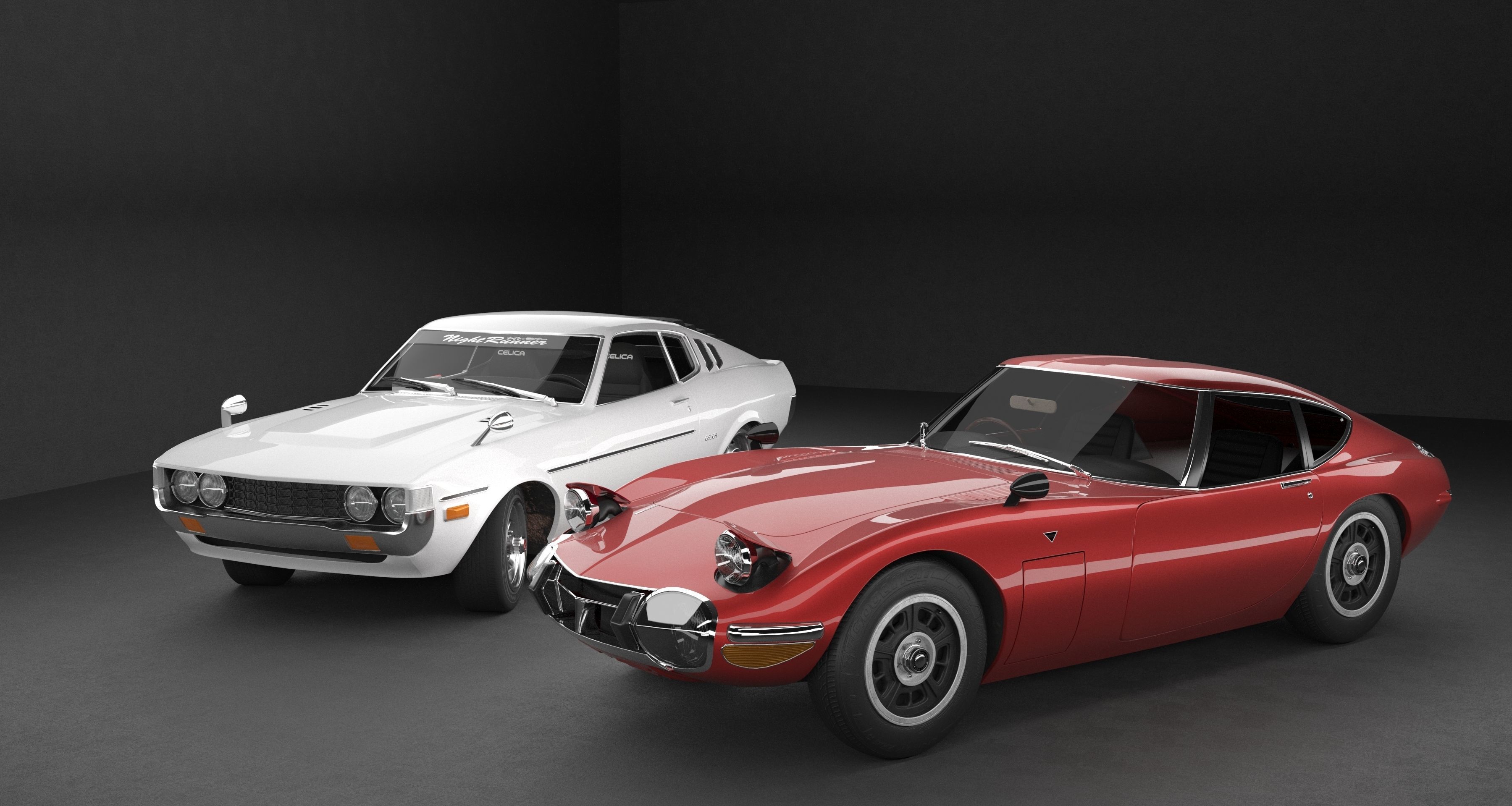 toyota pack 3D model | CGTrader