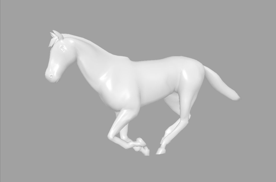 Horse Gallop Animation 3D model animated | CGTrader