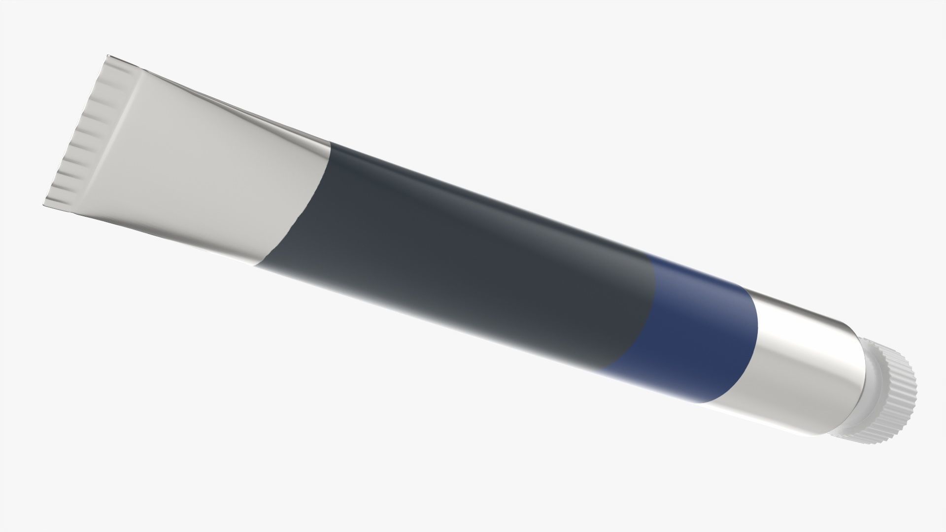 Small paint tin tube 02 3D model | CGTrader