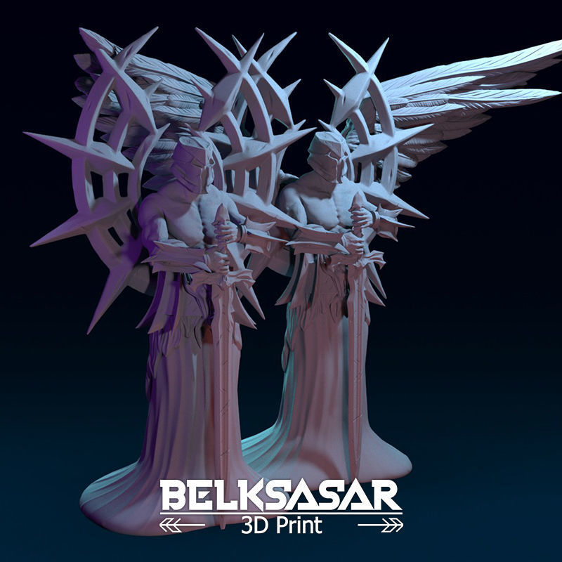 Archon Angel of Vengance 3D model 3D printable | CGTrader