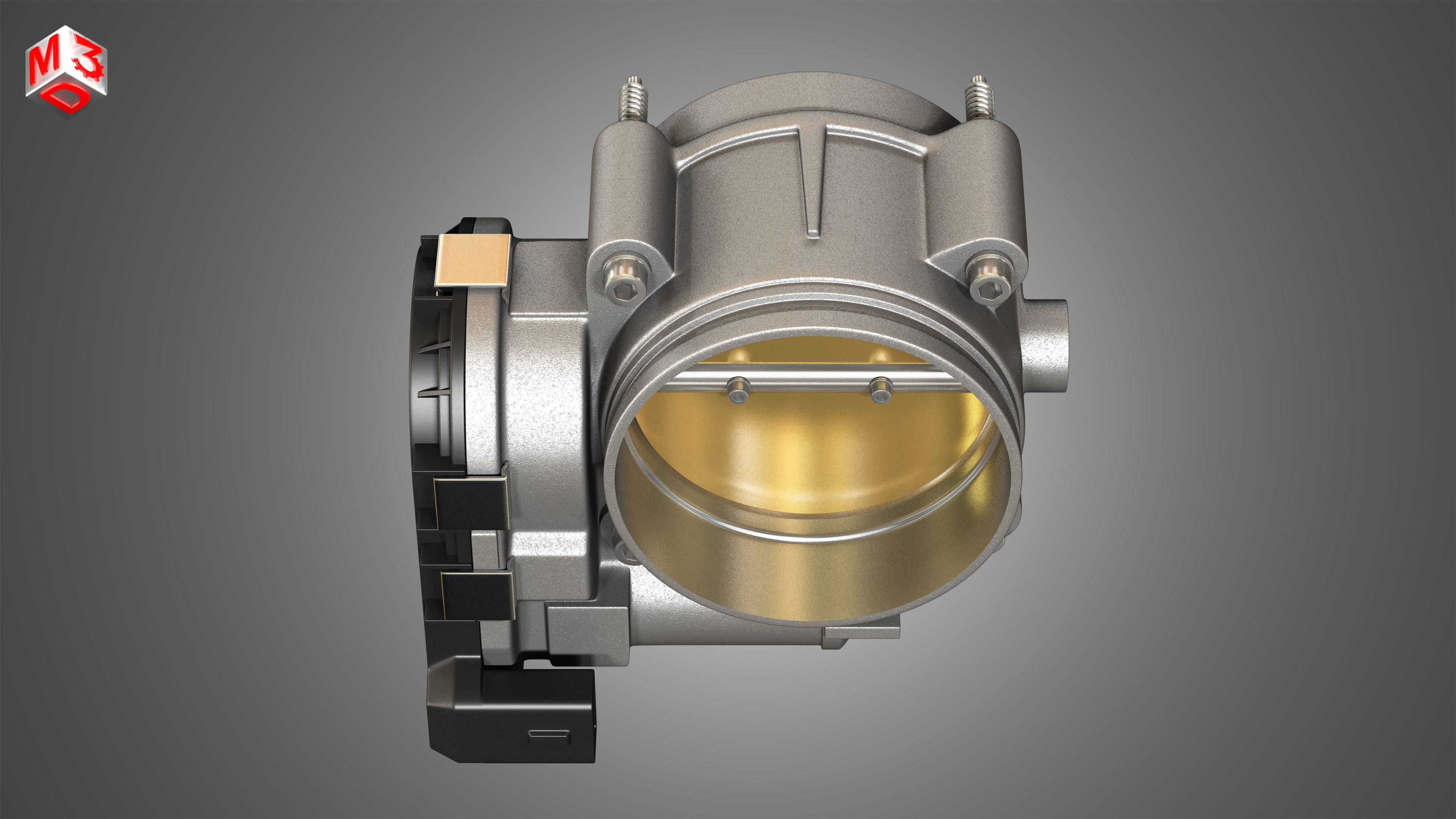 Electronic Throttle Body 3D model | CGTrader