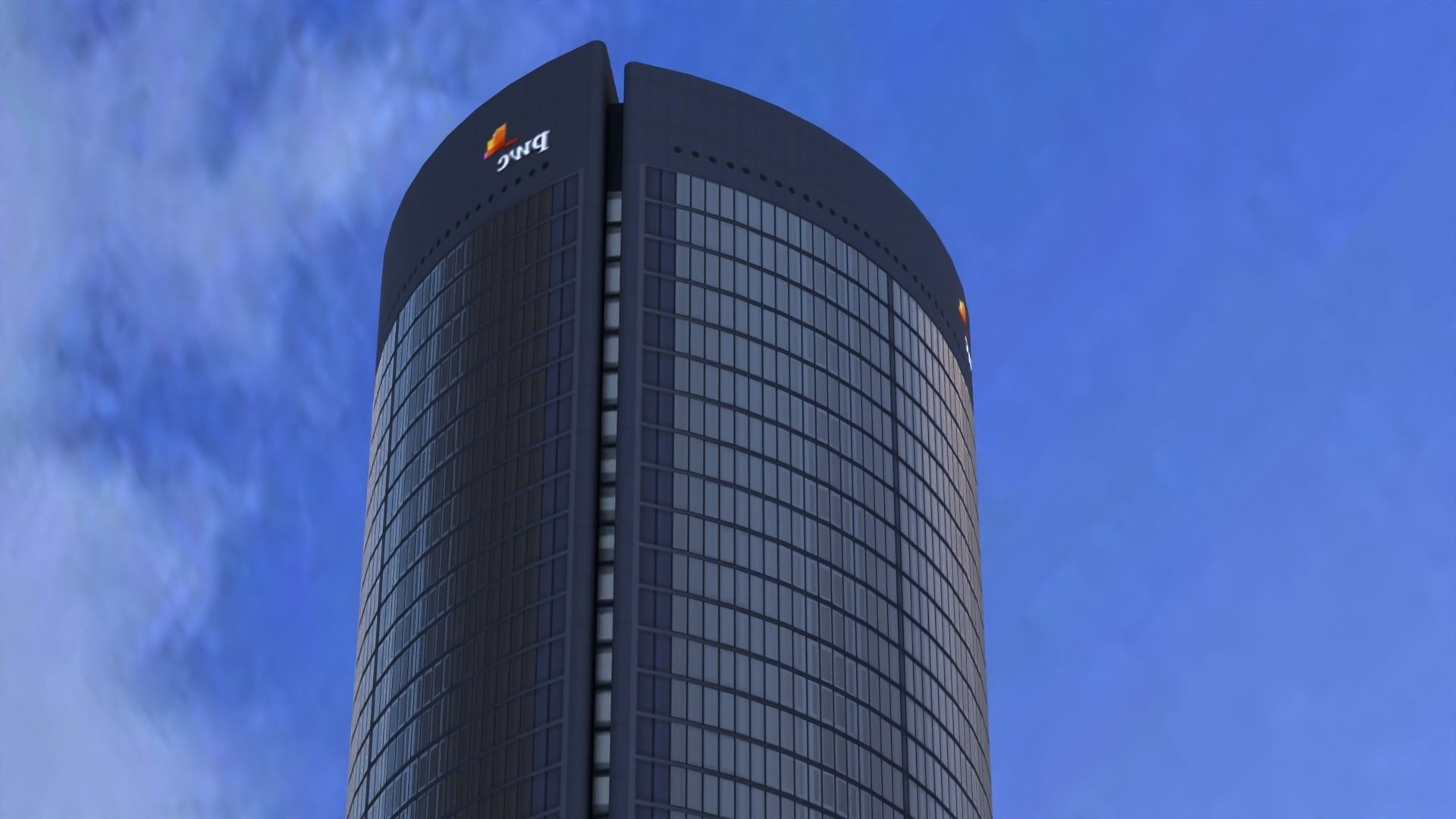 3D model PWC Tower Madrid VR / AR / low-poly | CGTrader
