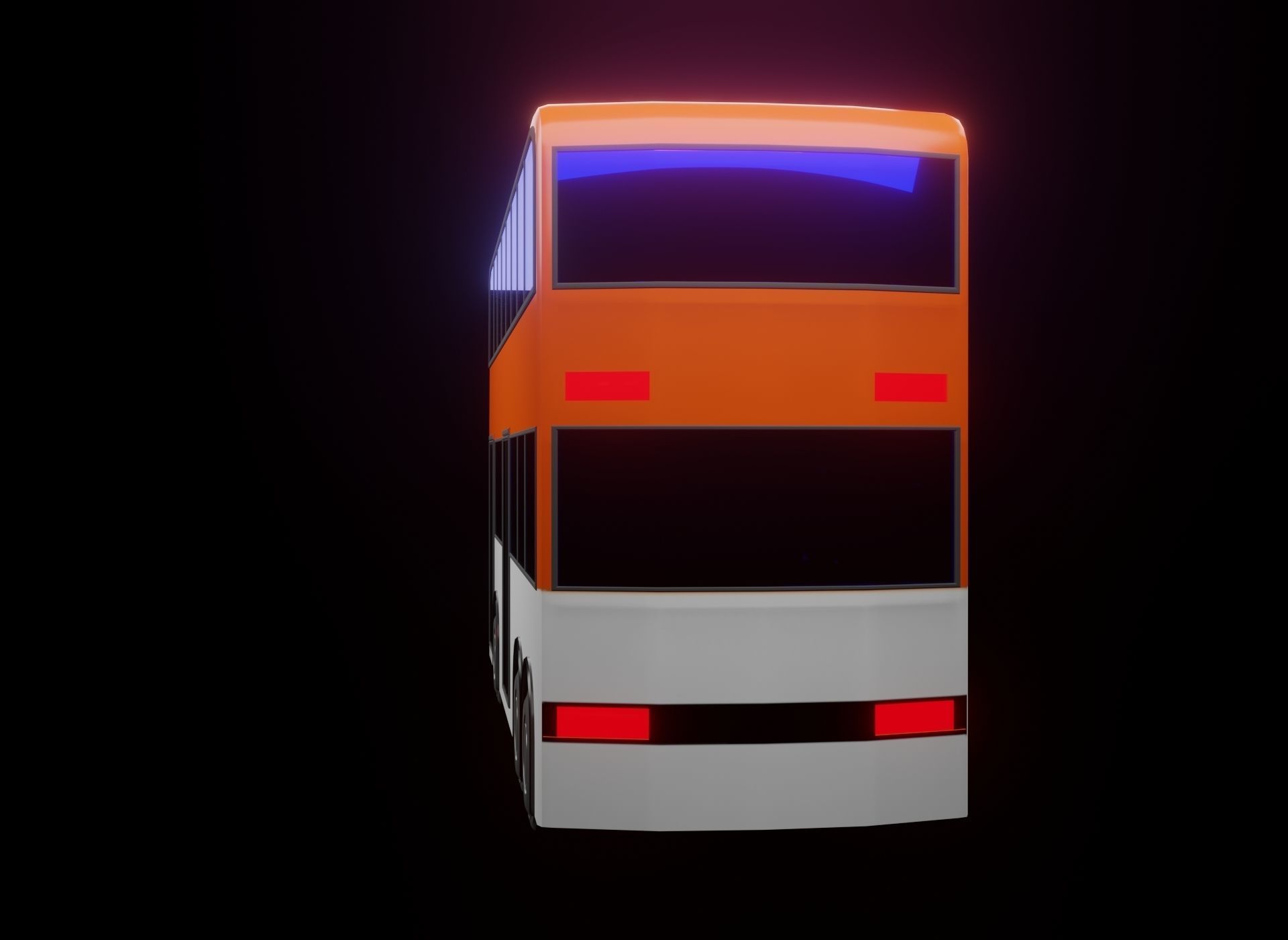 3D model Double Decker Bus VR / AR / low-poly | CGTrader