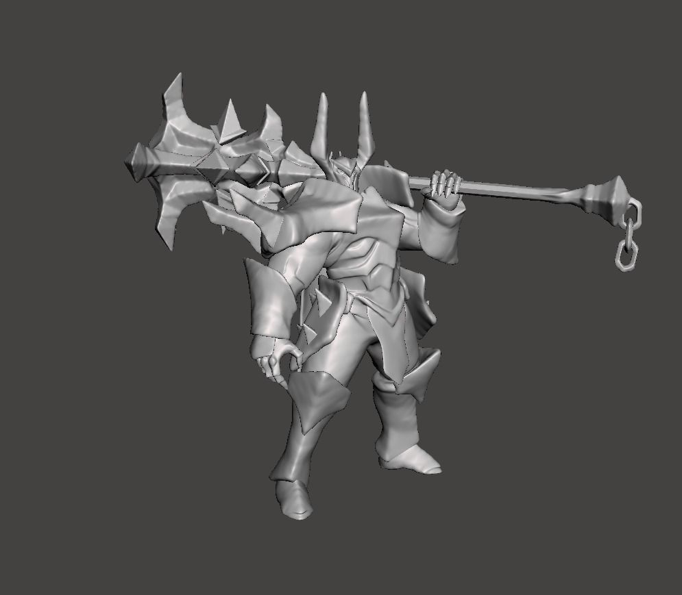 Mordekaiser 3D Model 3D model 3D printable | CGTrader
