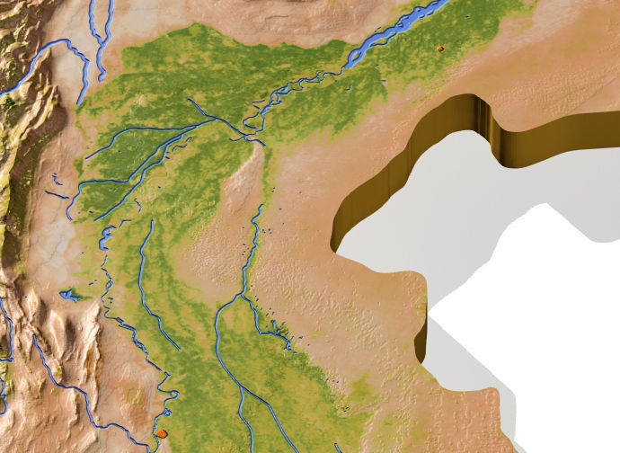 Pakistan High resolution 3D relief maps 3D model | CGTrader
