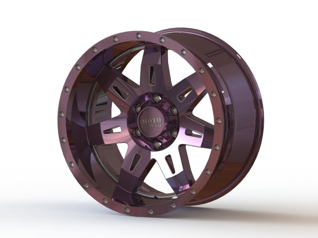 Cast rim MOTO METAL - MO975 3D model | CGTrader