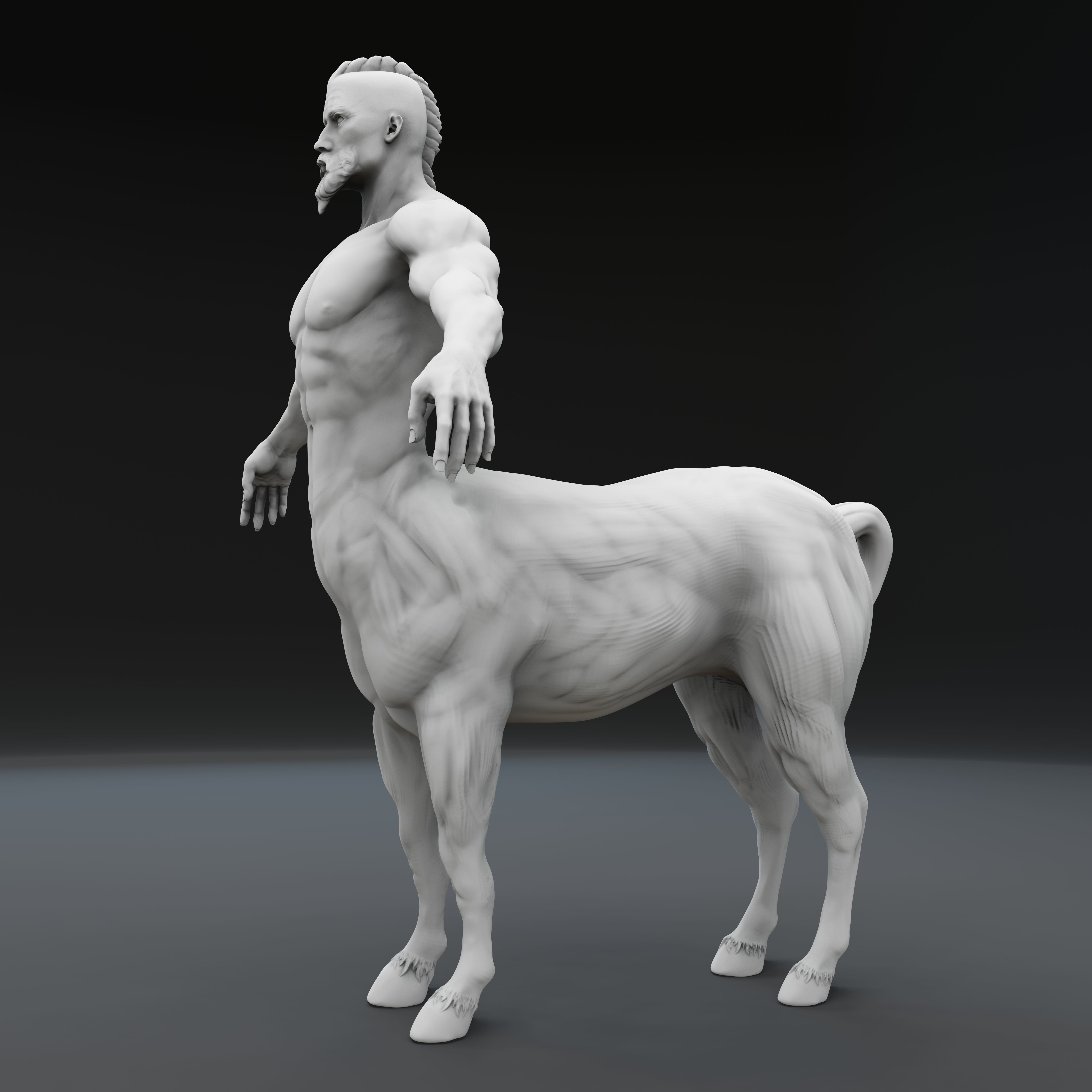 Centaur - 3D Print Model horse 3D model 3D printable | CGTrader