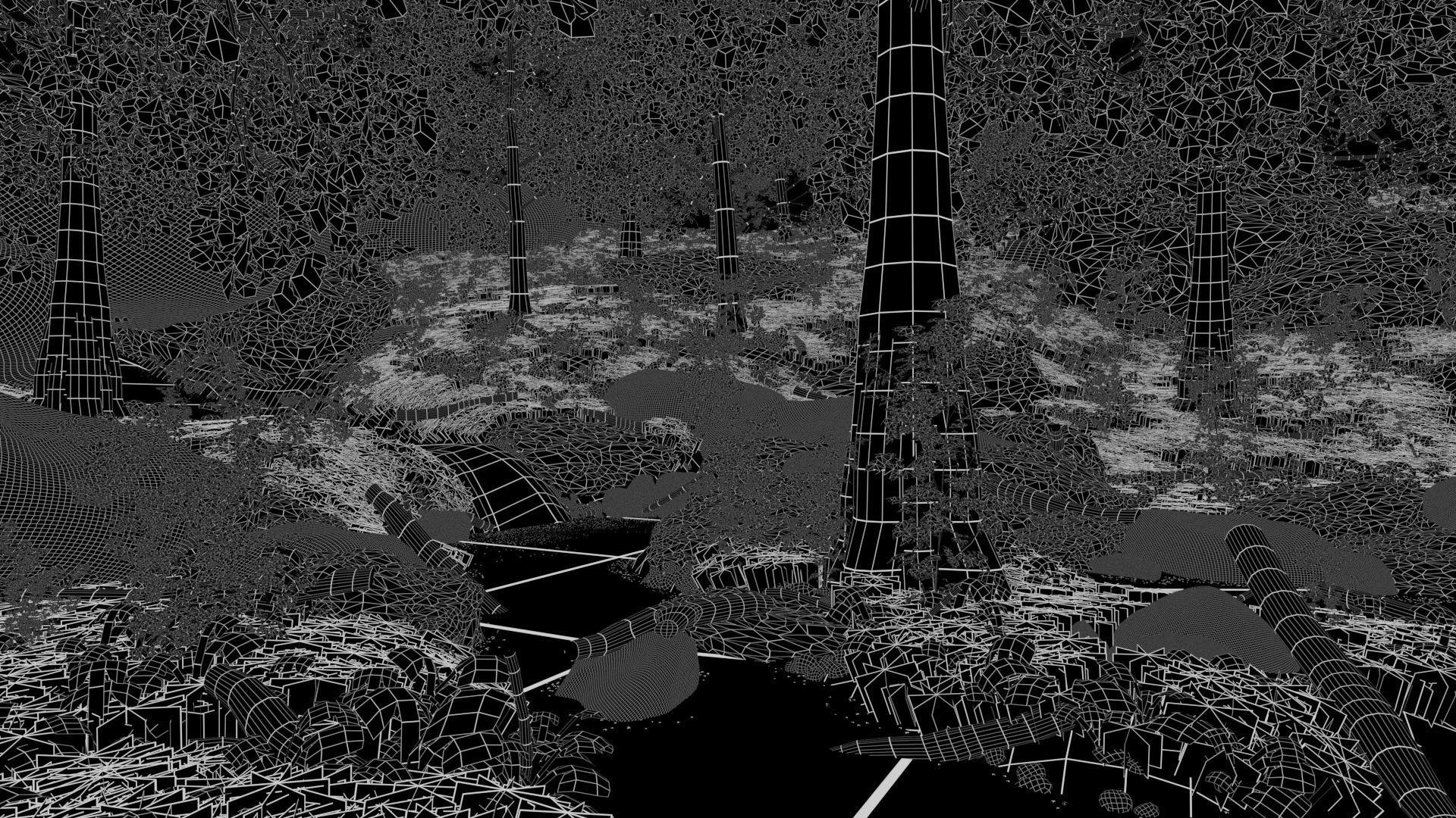 Stream Scene 3D model | CGTrader