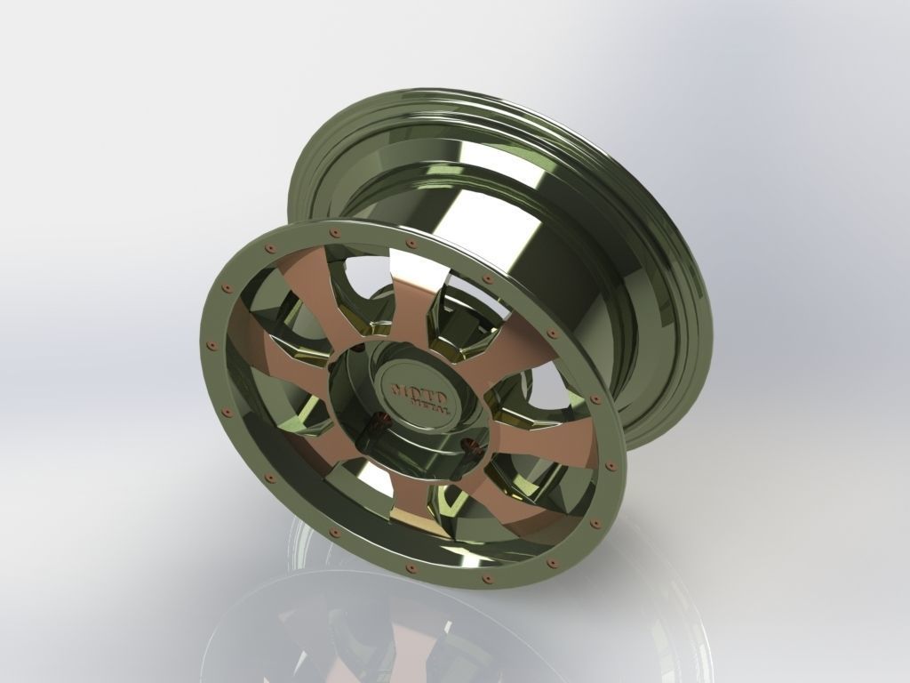 Cast rim MOTO METAL - MO970 3D model | CGTrader
