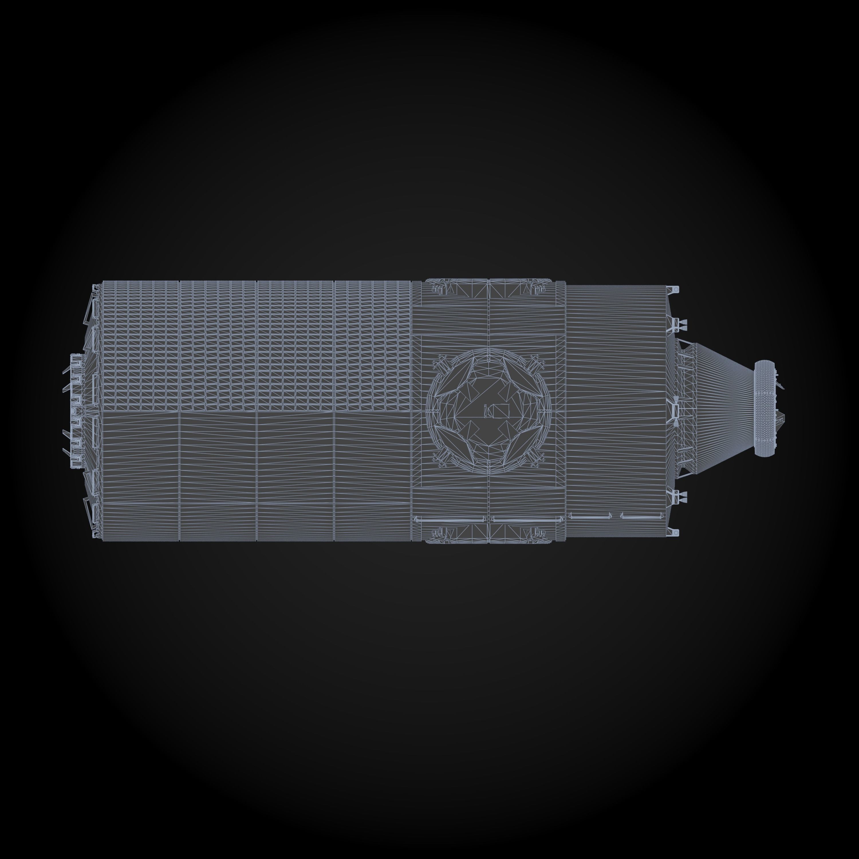 Axiom Space Station Core Module 3D model | CGTrader