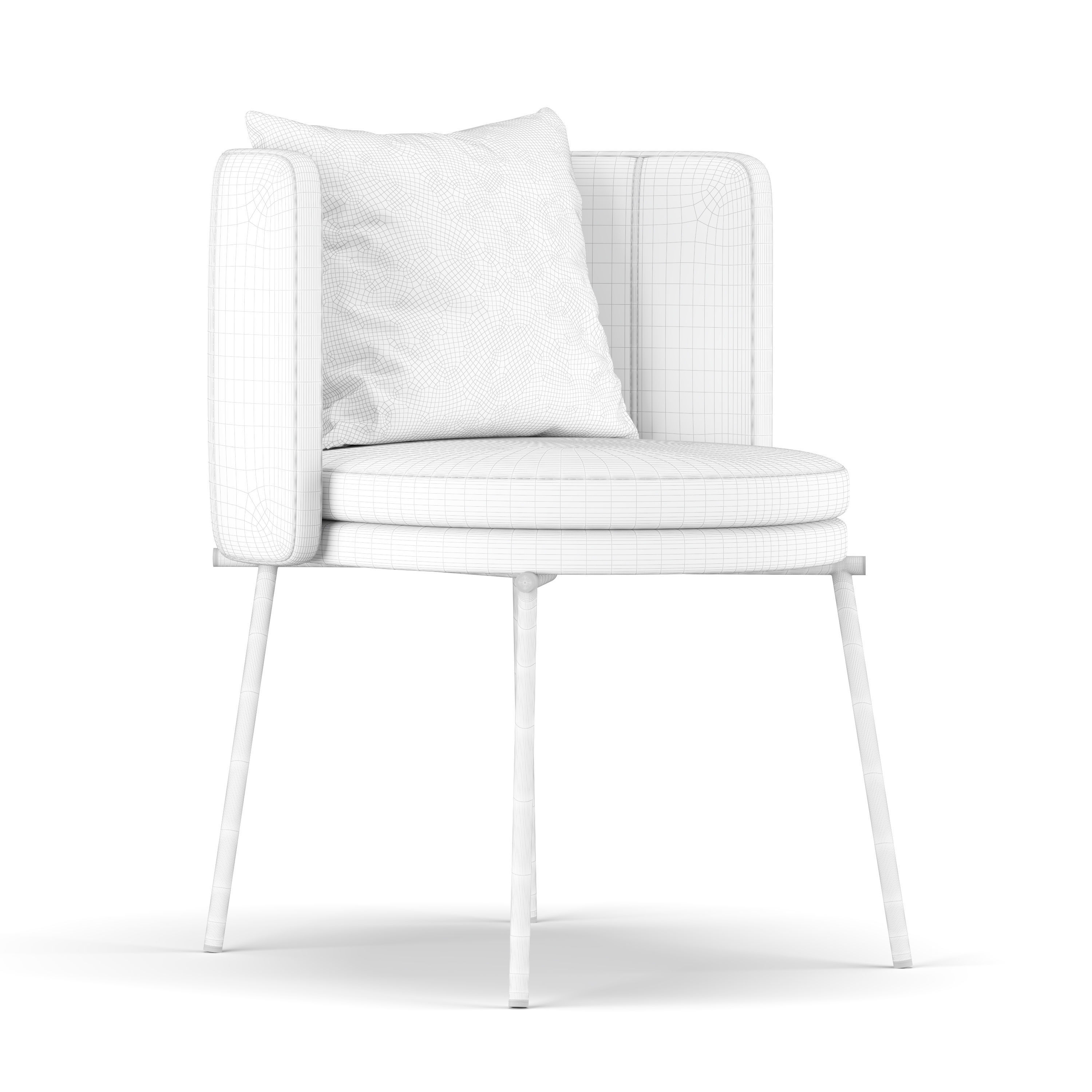 Torii Dining Chair 3D model | CGTrader