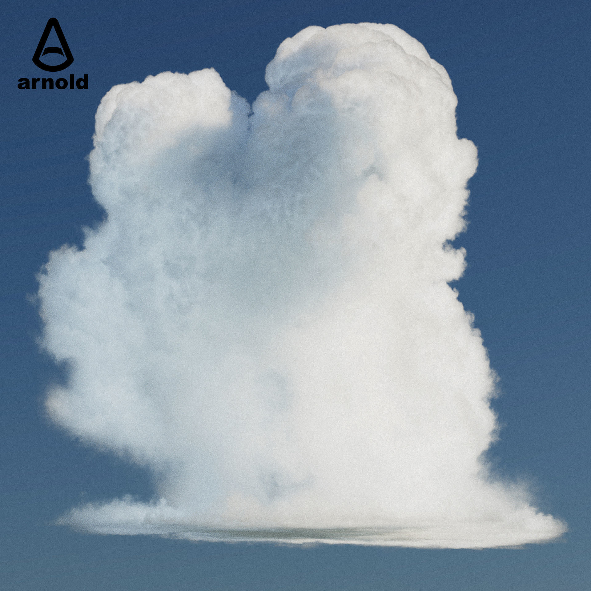 Photorealistic Vdb cumulus cloud type A 3D model | CGTrader
