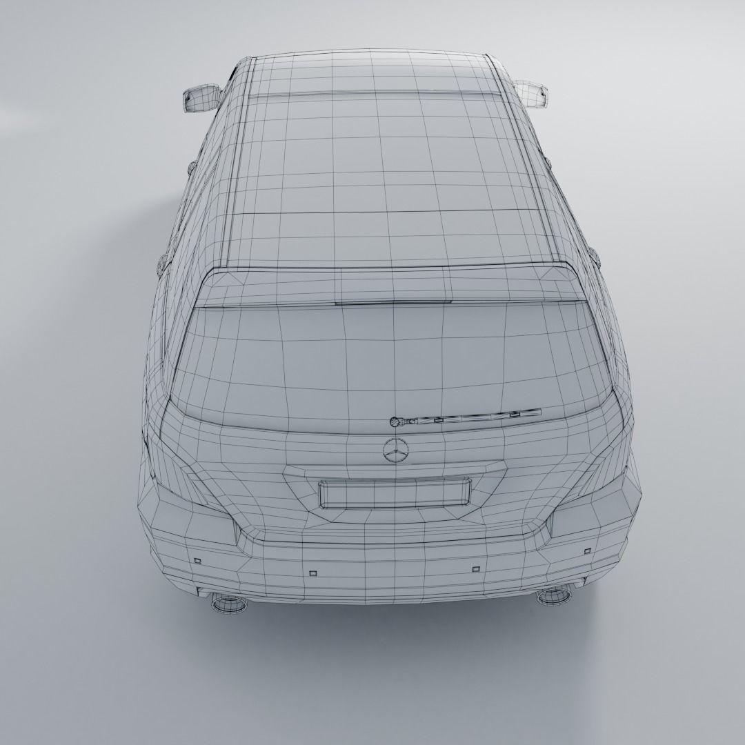 3D model MERCEDES R CLASS 3D CAR MODEL VR / AR / low-poly | CGTrader