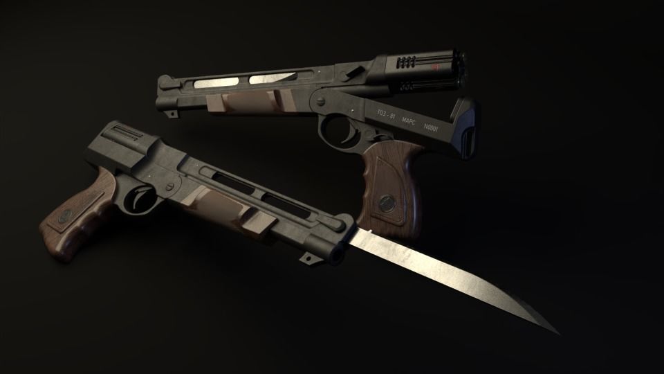 3D model Toz-81 MARS VR / AR / low-poly | CGTrader