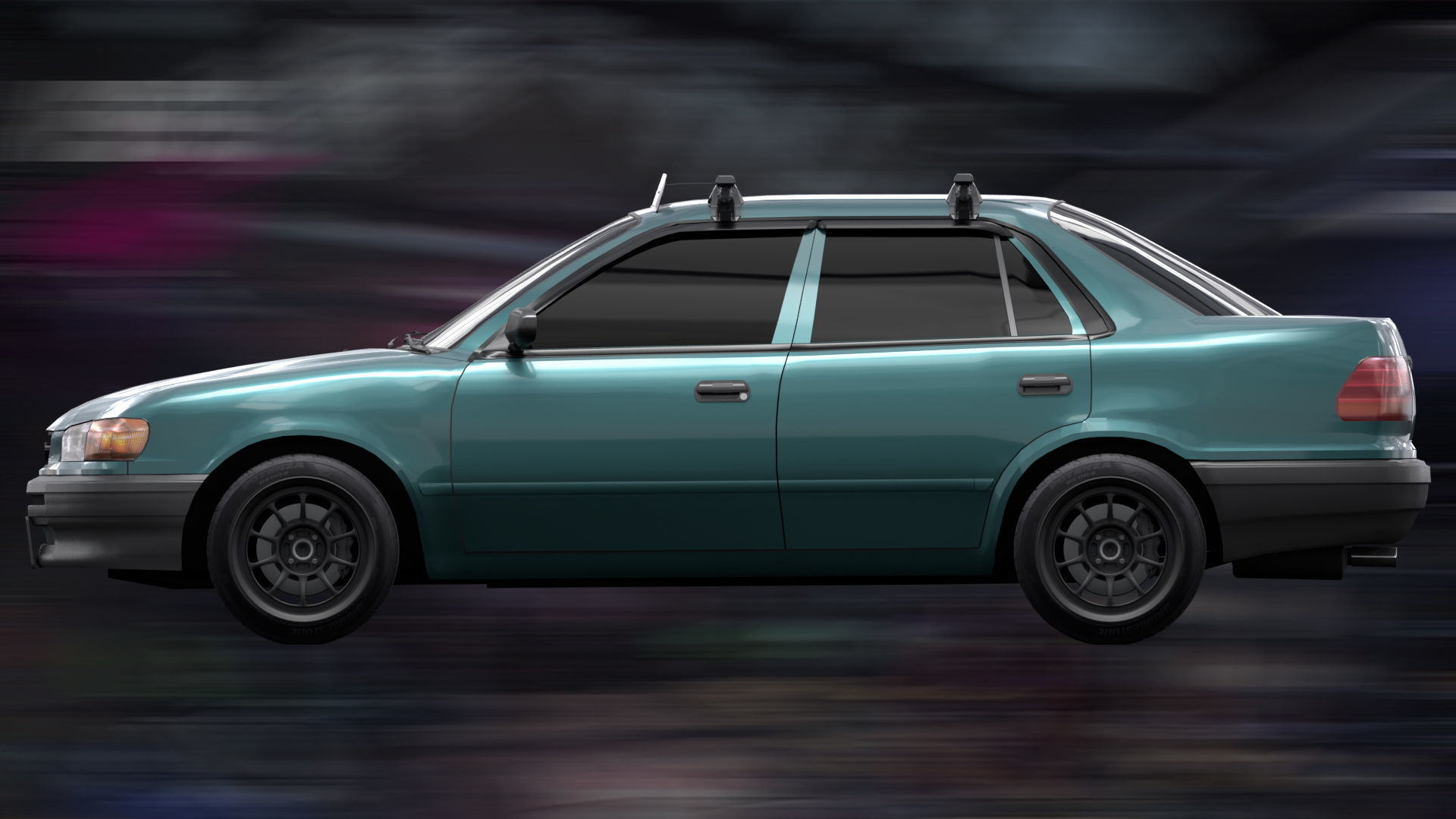 3D model TOYOTA COROLLA AE110 VR / AR / low-poly | CGTrader