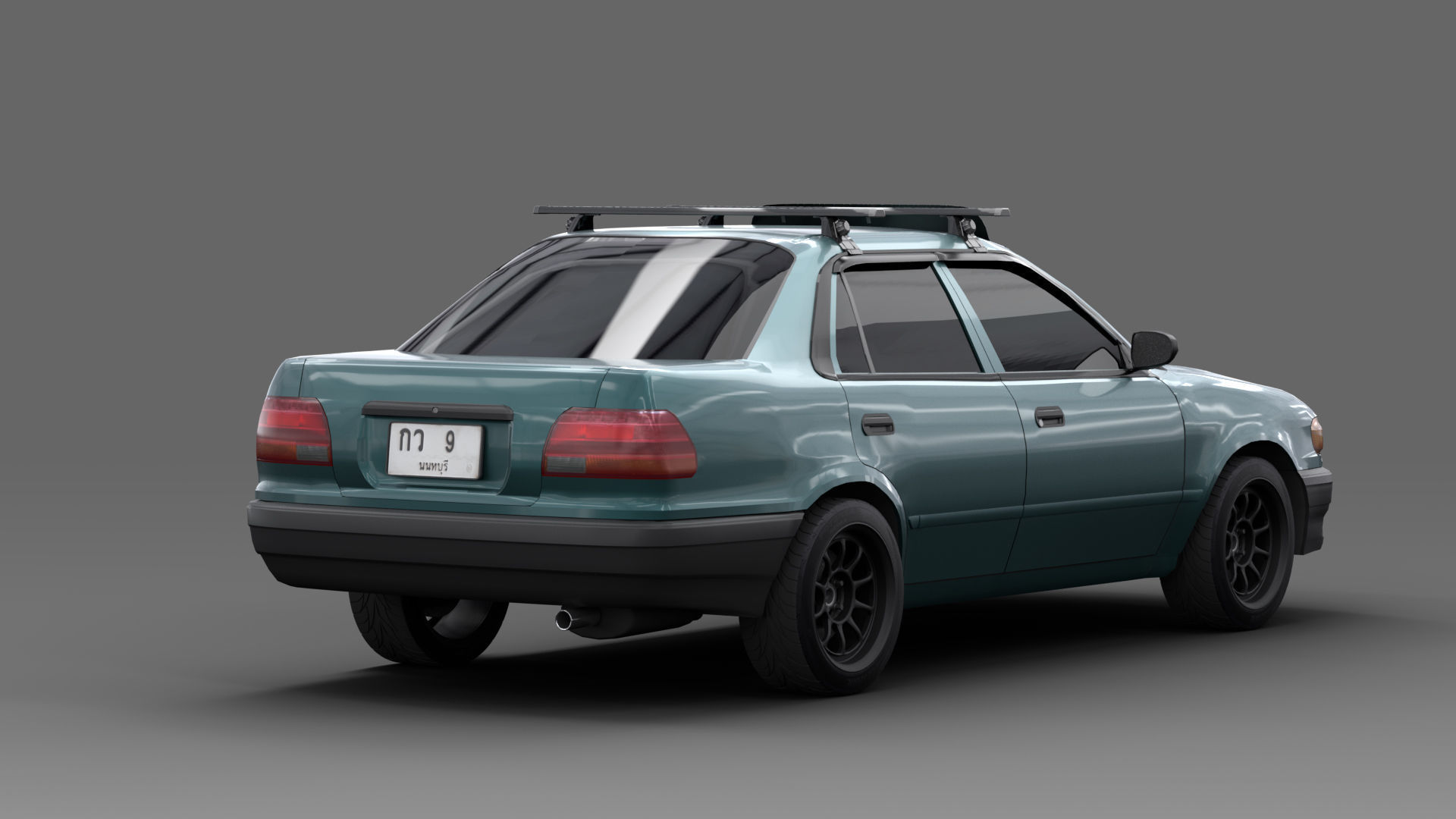 3D model TOYOTA COROLLA AE110 VR / AR / low-poly | CGTrader