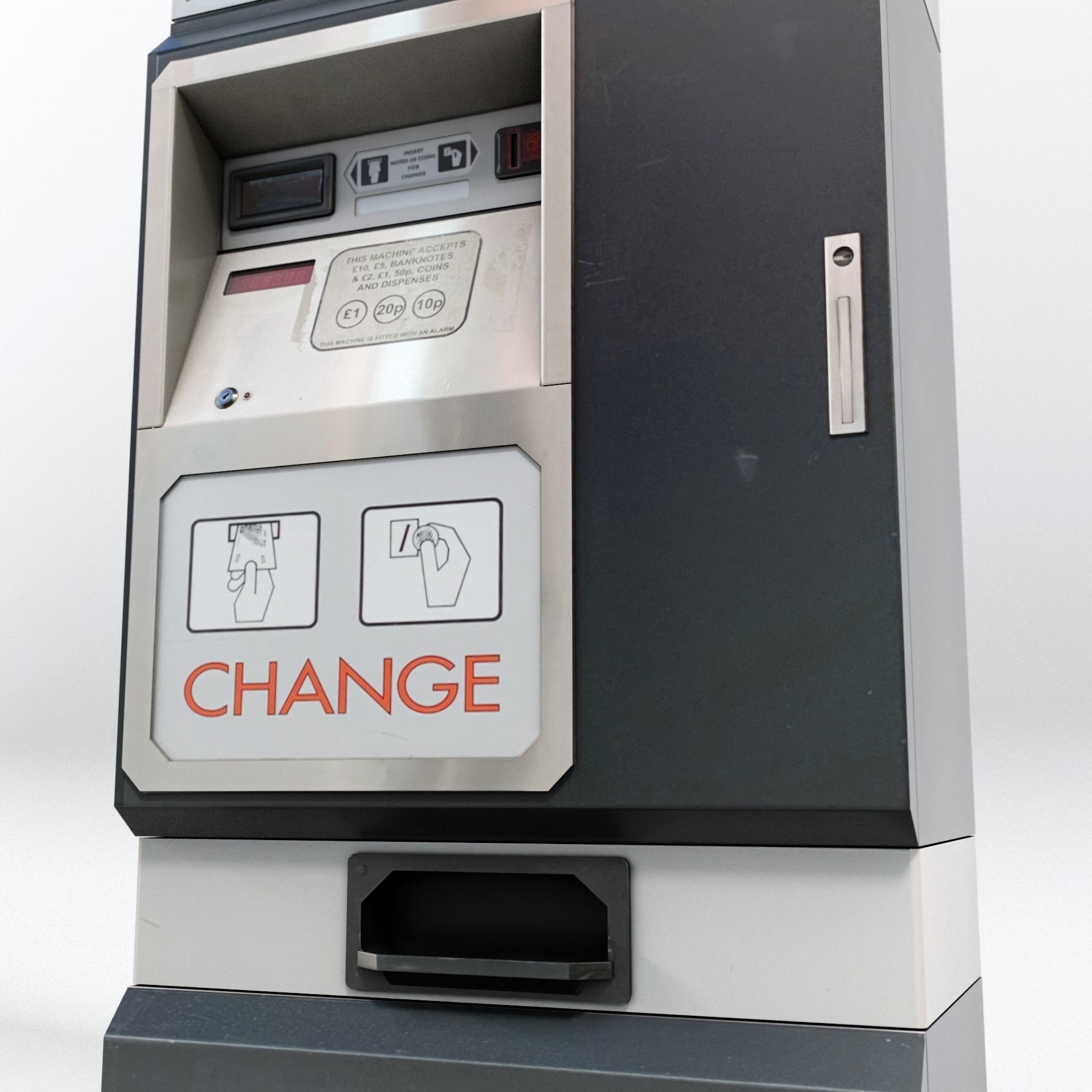 3D model Change Machine VR / AR / low-poly | CGTrader