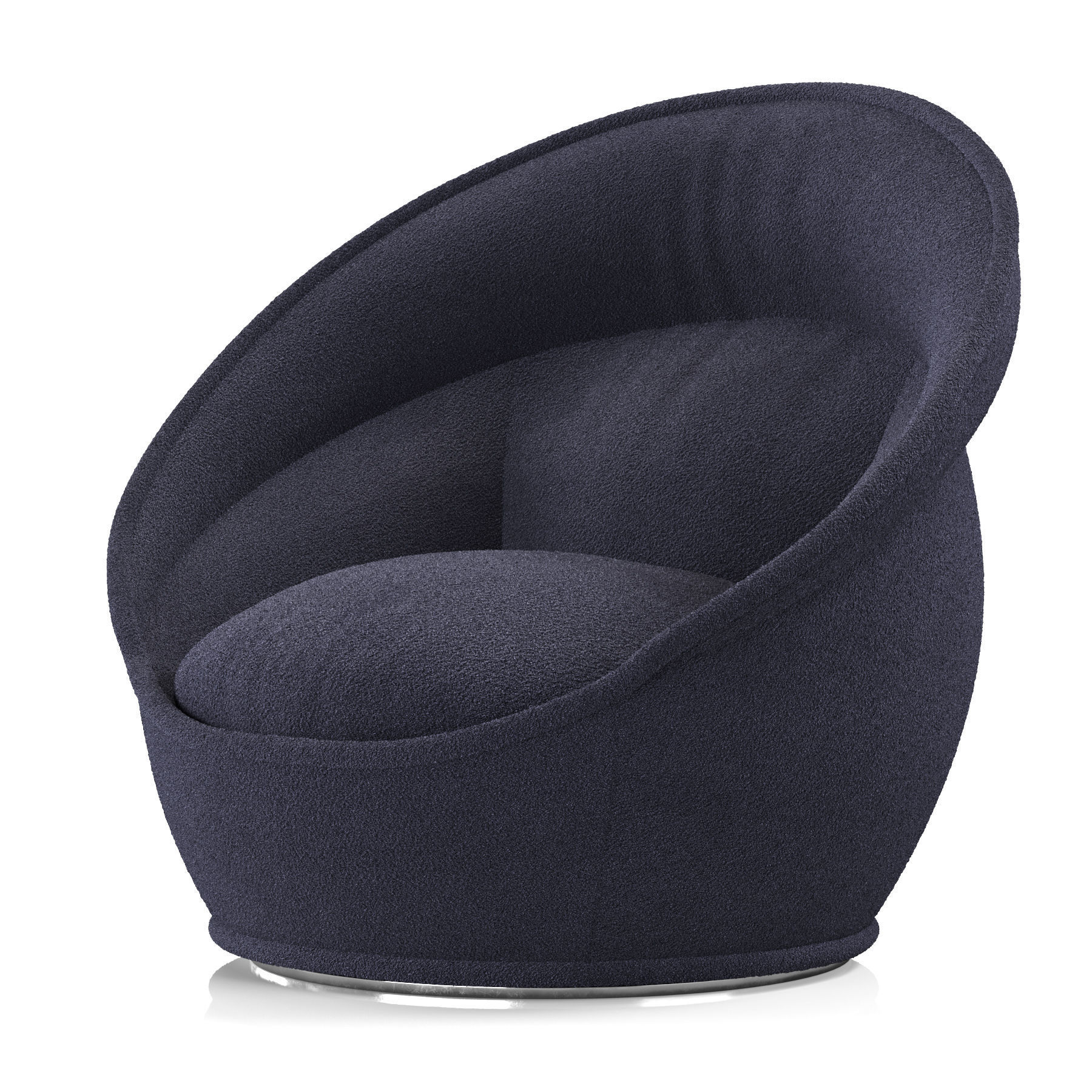 3D model Roche Bobois Coiffe Pivoting Armchair VR / AR / low-poly ...