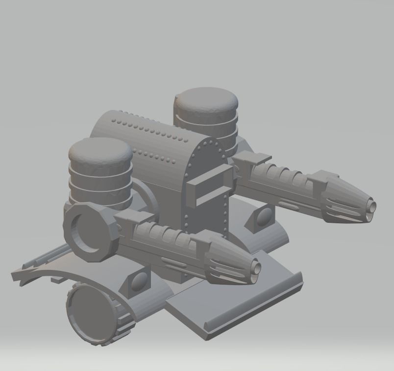 The Free Heathen WorkShop presents The Toilet Turret free 3D model 3D ...