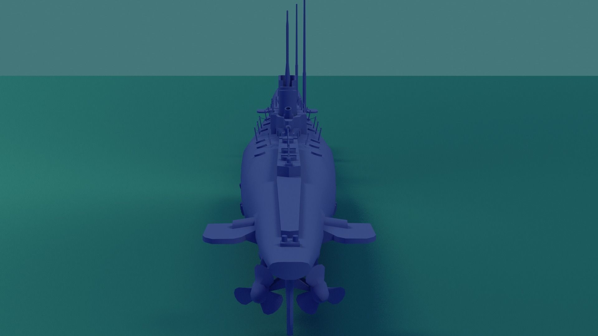 3D model HMS K4 VR / AR / low-poly | CGTrader