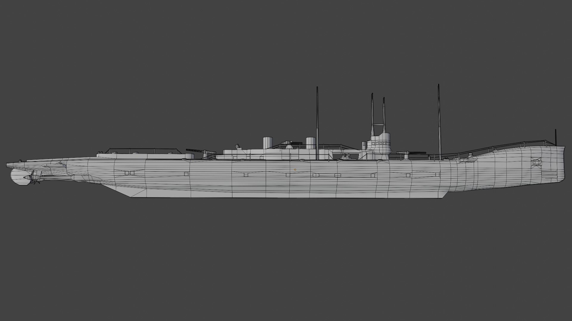 3D model HMS K4 VR / AR / low-poly | CGTrader